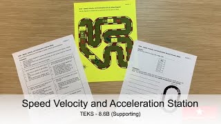 Speed Velocity And Acceleration Teks 8 6b End Of Year Review Kesler ...