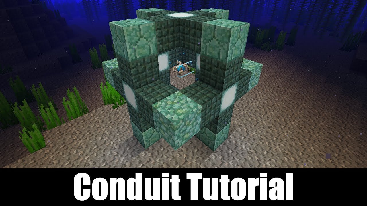 Conduit A Complete Guide Minecraft Update Aquatic Youtube