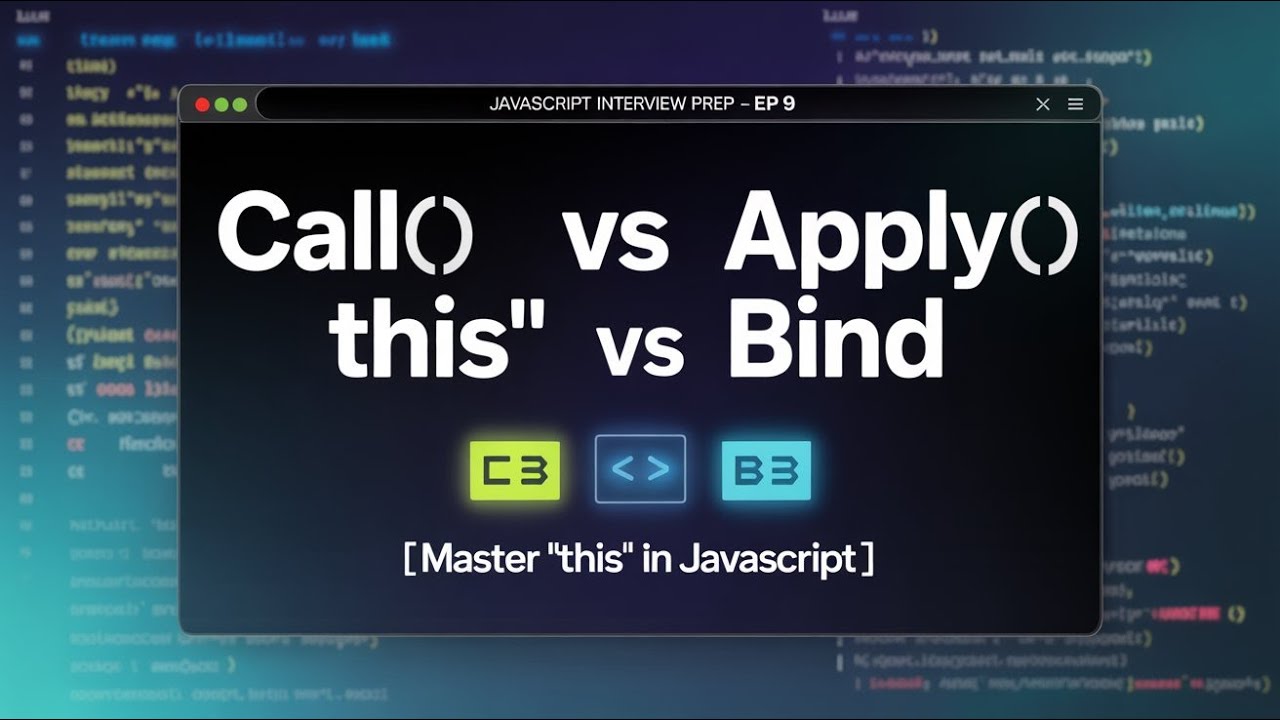Master Call Apply Bind In Javascript Simple Js Explanation