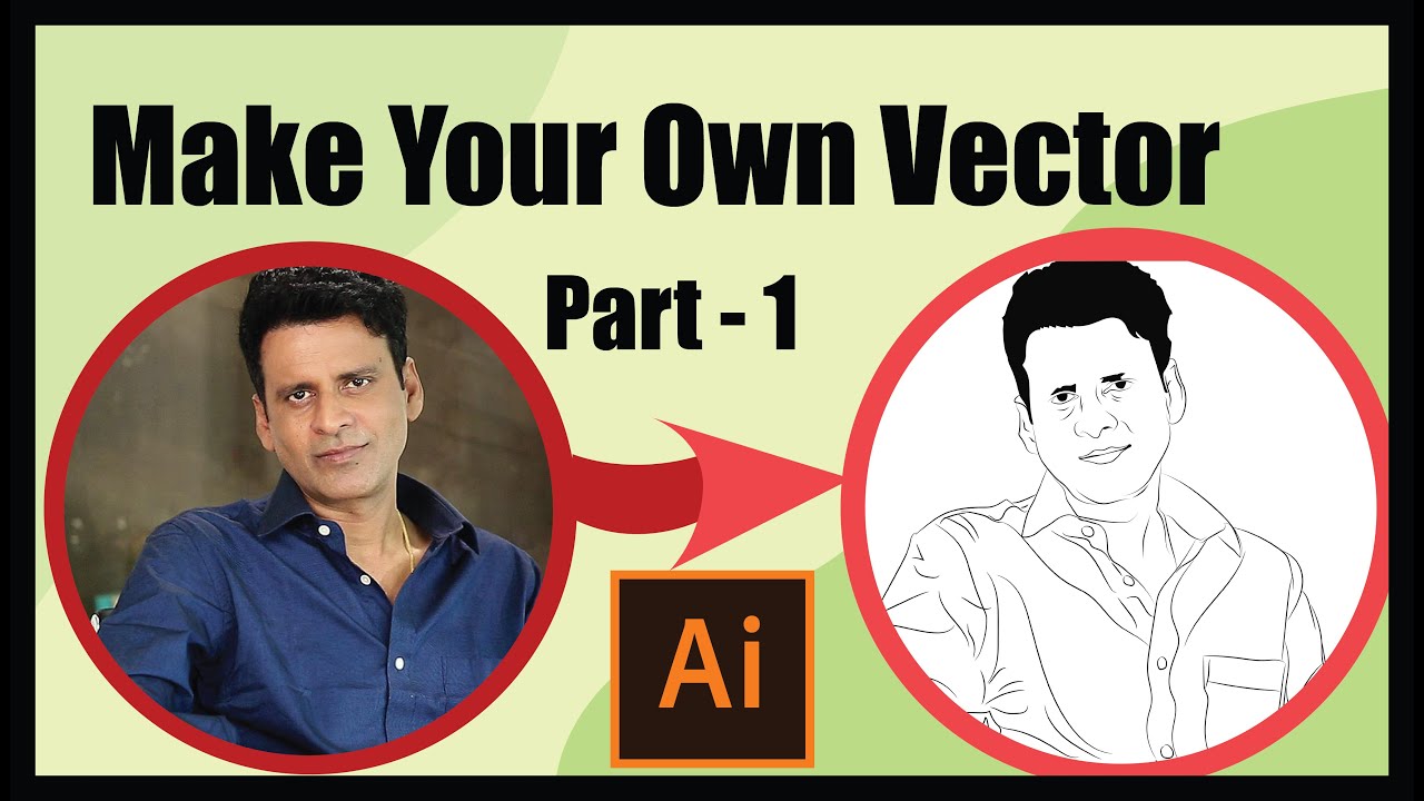 Make Your Own Vector Art Part 1 Easy Illustration Youtube