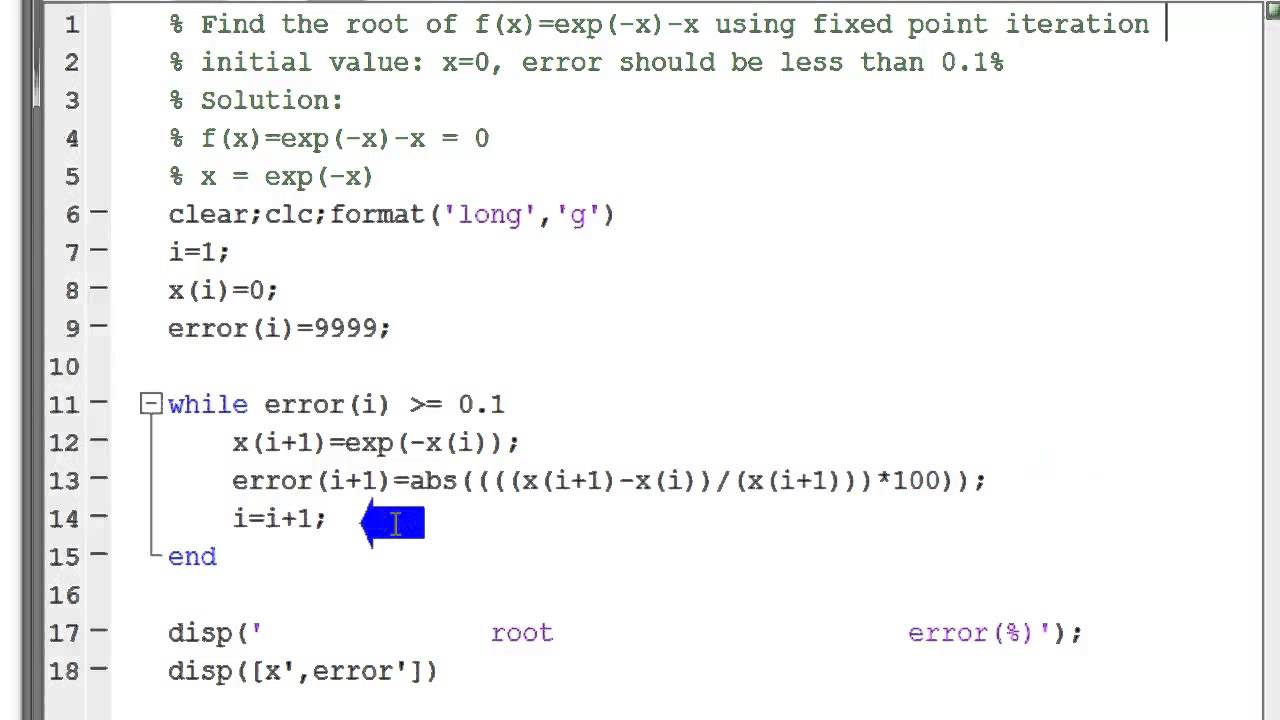 Matlab Program For Lambda Iteration Method Findalasopa
