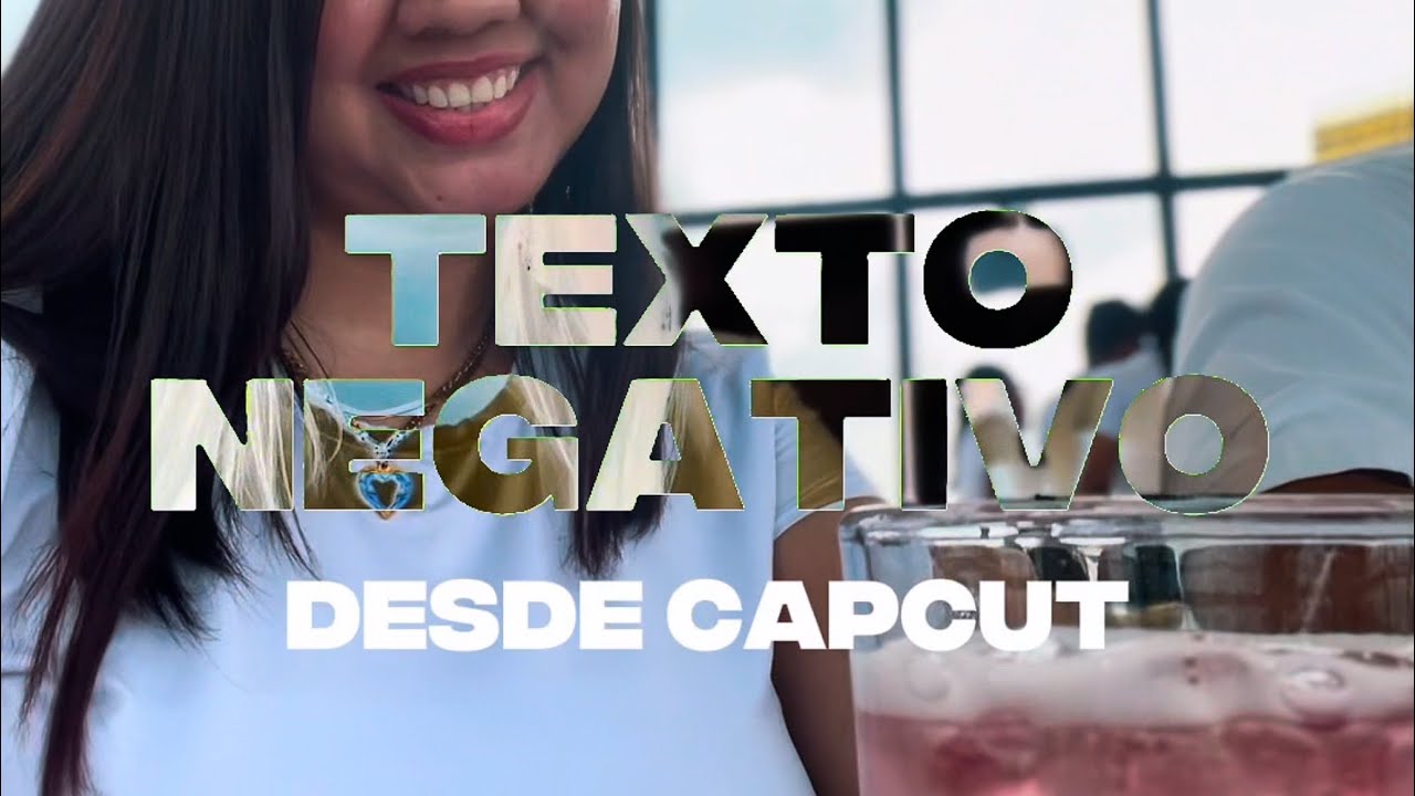 Cómo Hacer Texto Con Efecto De Color Negativo O Invertido En Videos