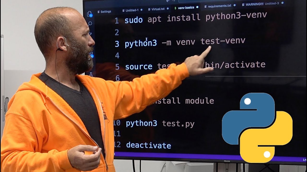 Venv Virtual Environments In Python Python Part 7 Youtube