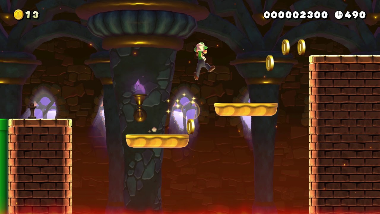 Super Mario Maker 2 Level Showcase Iggys Chain Chomp Castle Youtube