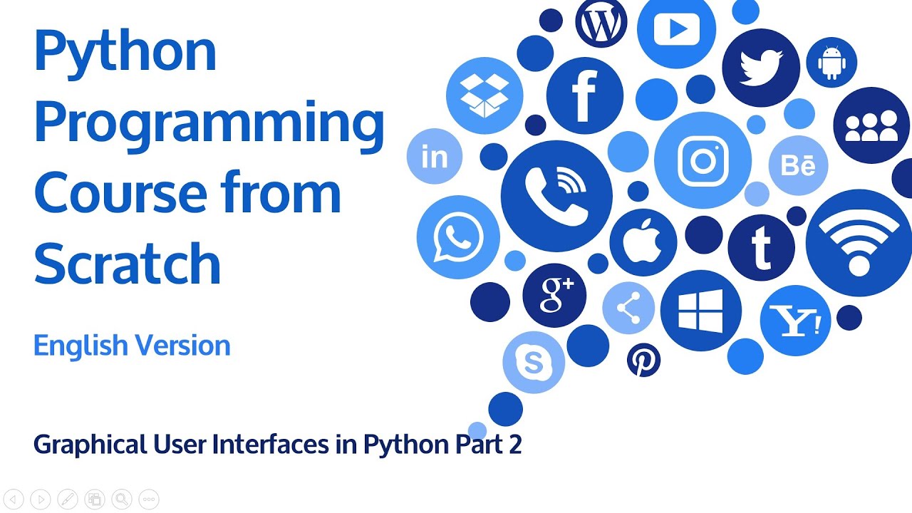 21 How To Build Graphical User Interfaces In Python Tutorial Youtube