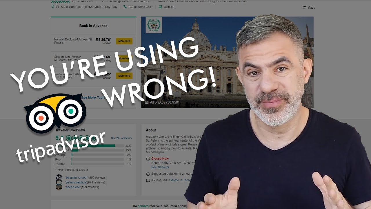 6 Ways You Re Using Tripadvisor Wrong Youtube
