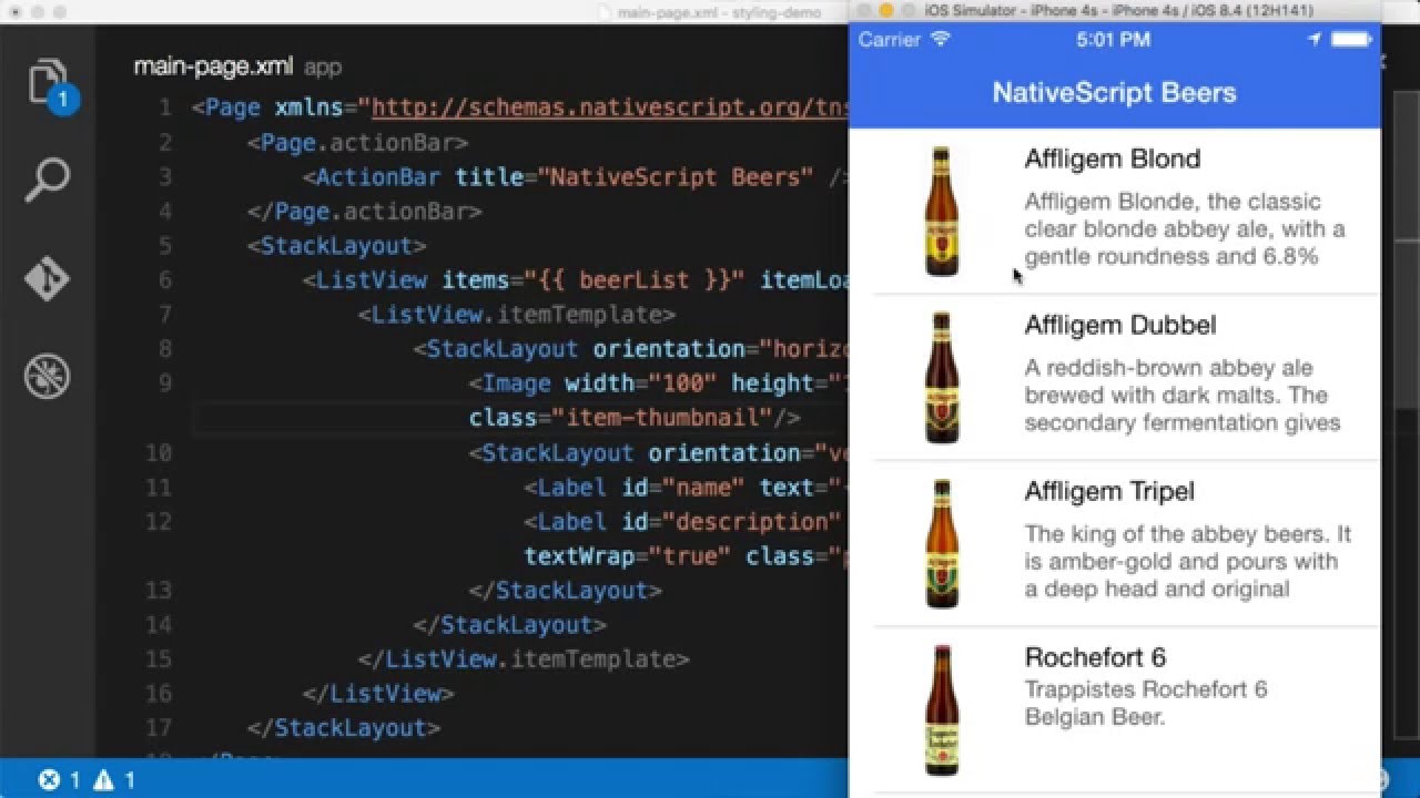 Ep 6 Styling Nativescript Apps Youtube