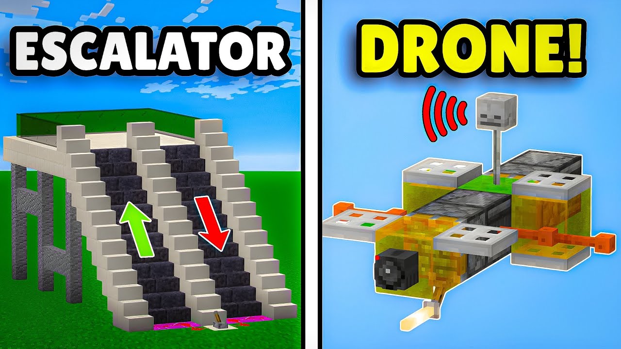 Minecraft 6 New Redstone Hacks Youtube