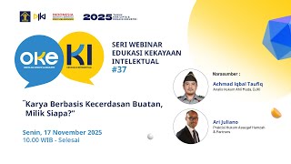 Oke Ki 37 Karya Berbasis Kecerdasan Buatan Milik Siapa Djki Kemenkum ...