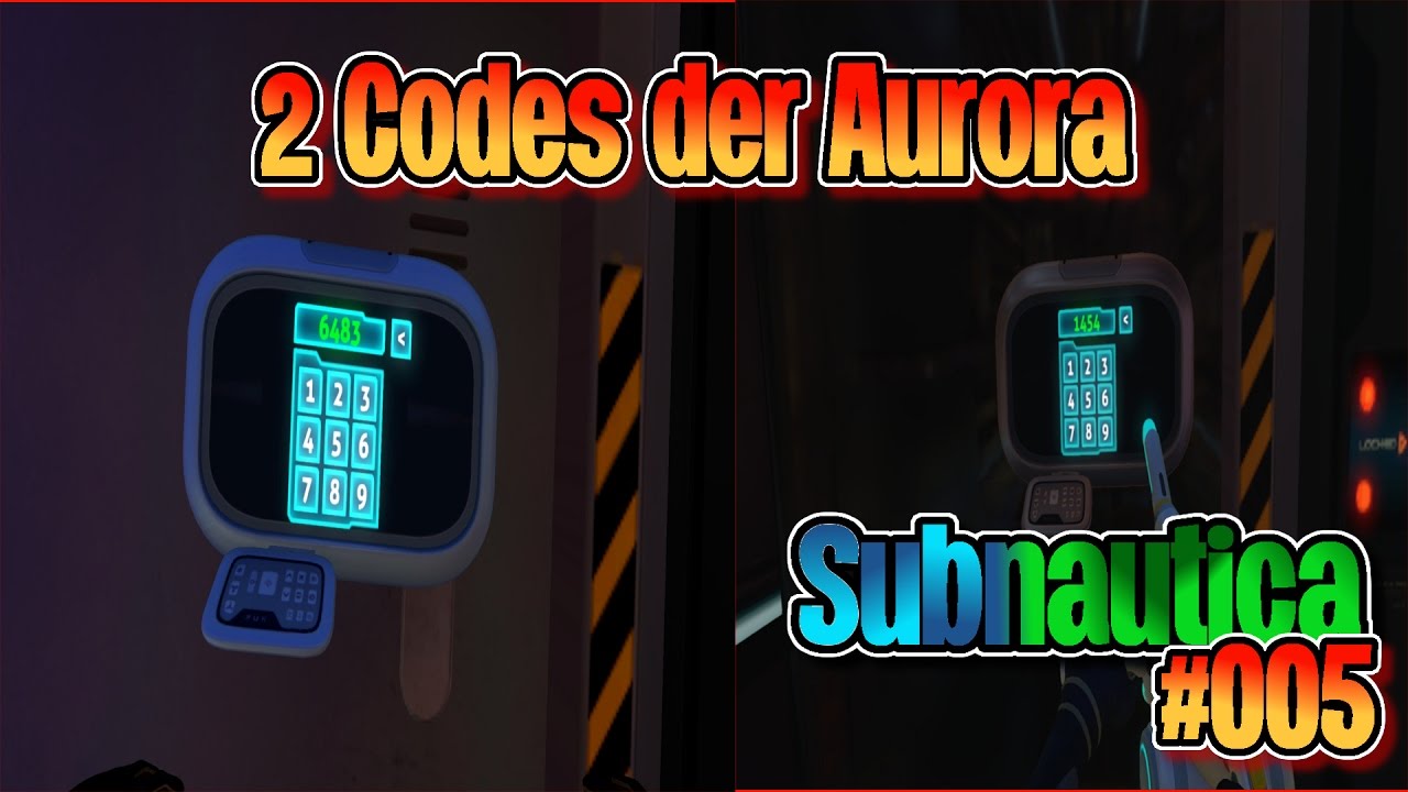 Subnautica 2 Codes Der Aurora Subnautica Map Ger 005 Youtube