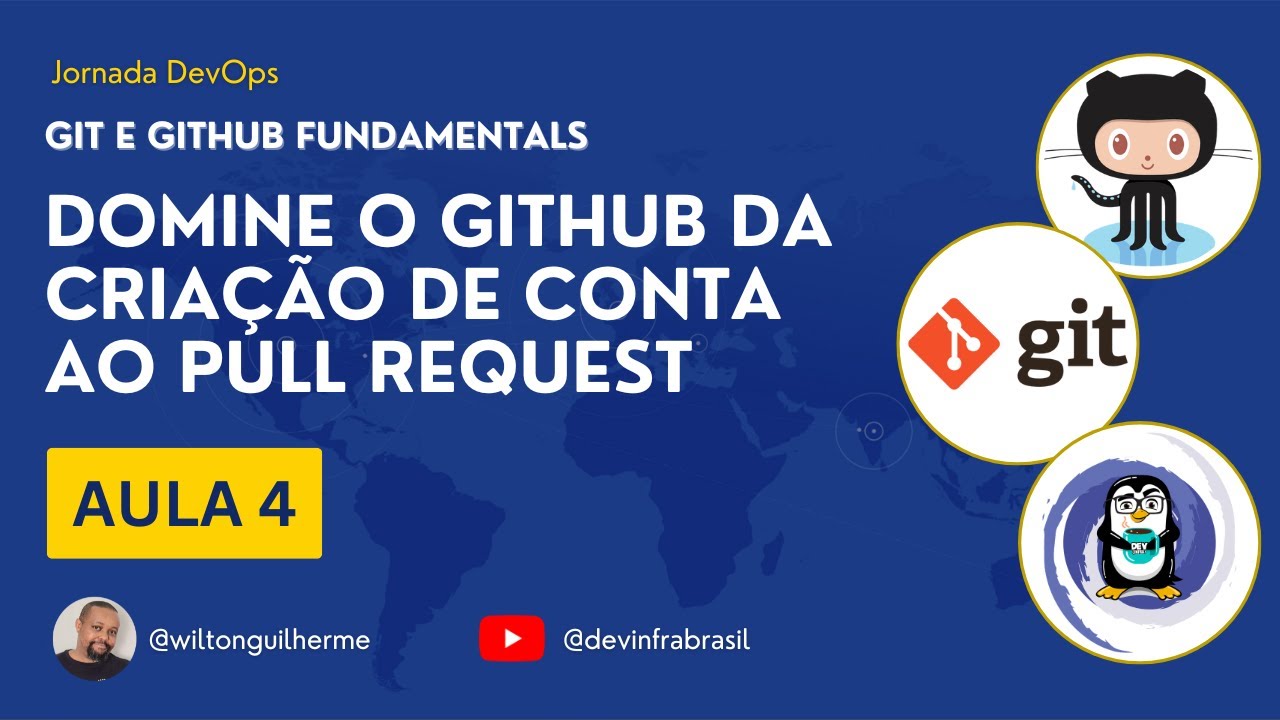 Domine O Github Da Criação De Conta Ao Pull Request Aula 4 Youtube
