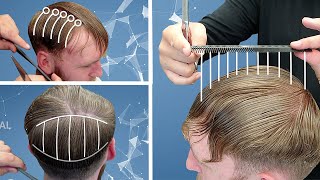 Mens Haircut Tutorial Step By Step Barber Lesson Pl Doovi