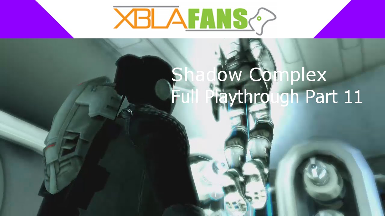 Shadow Complex Full Playthrough Part 11 Equipping The Omega Armor Xos