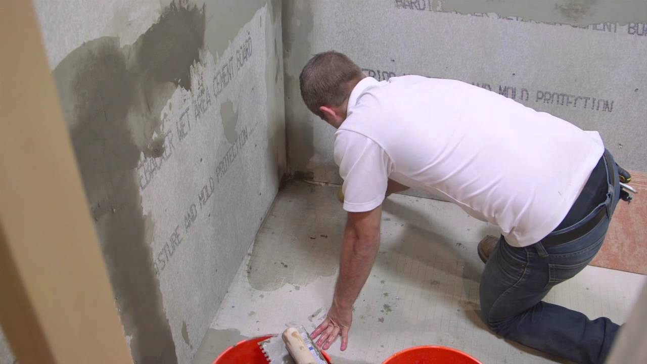How To Install Cement Board In Bathroom Floor Viewfloor Co