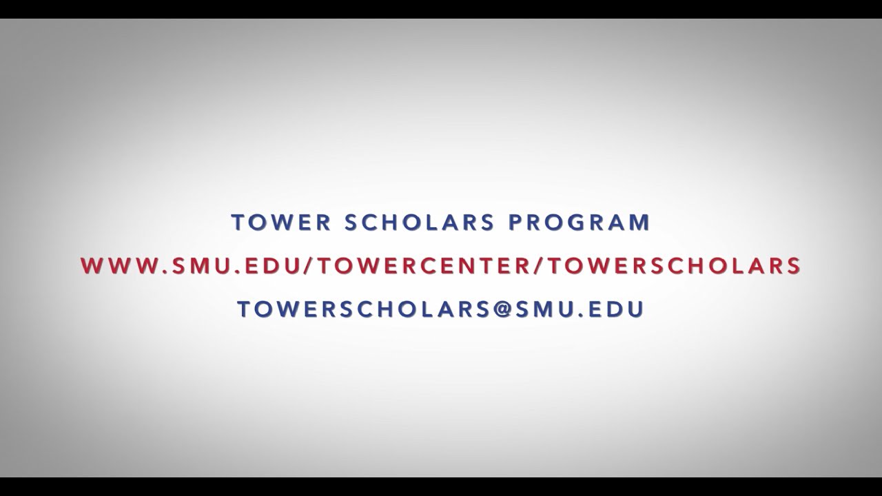 Tower Scholars Program Highlight Version Youtube