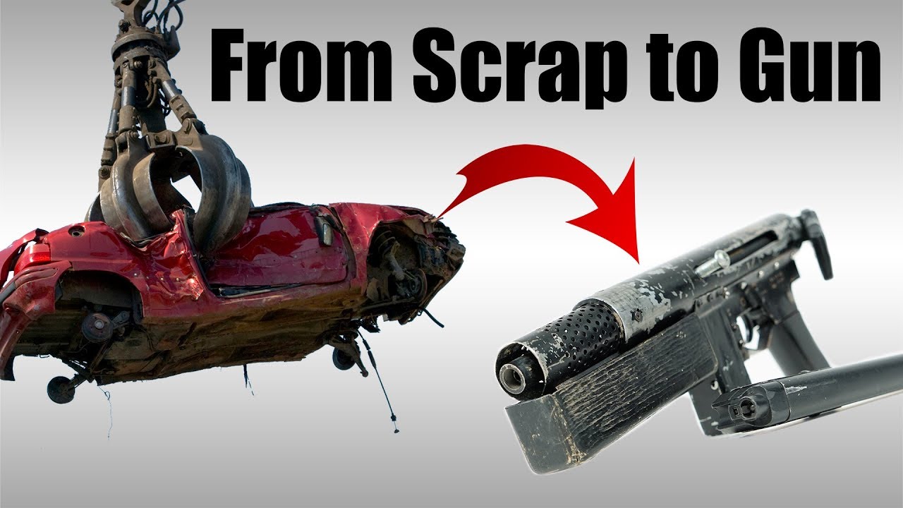Gun From Scrap Metal Borzgun Youtube