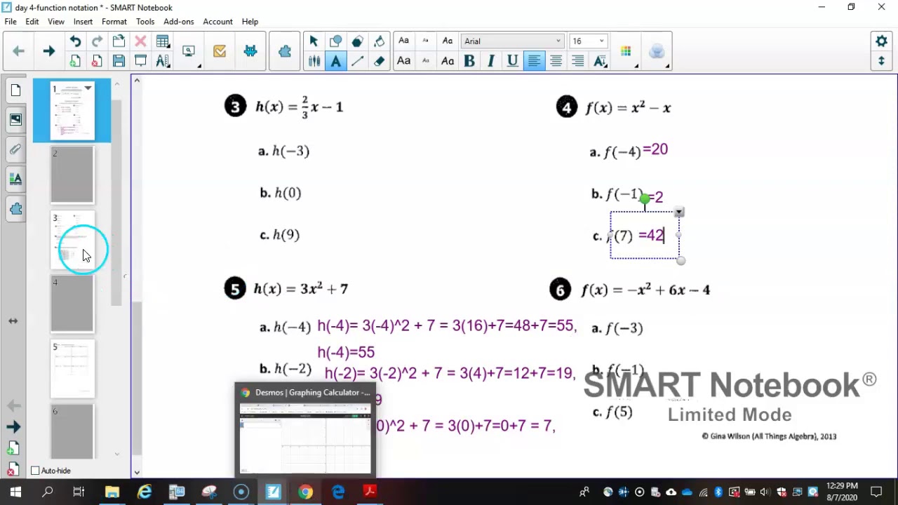 Function Notation Youtube