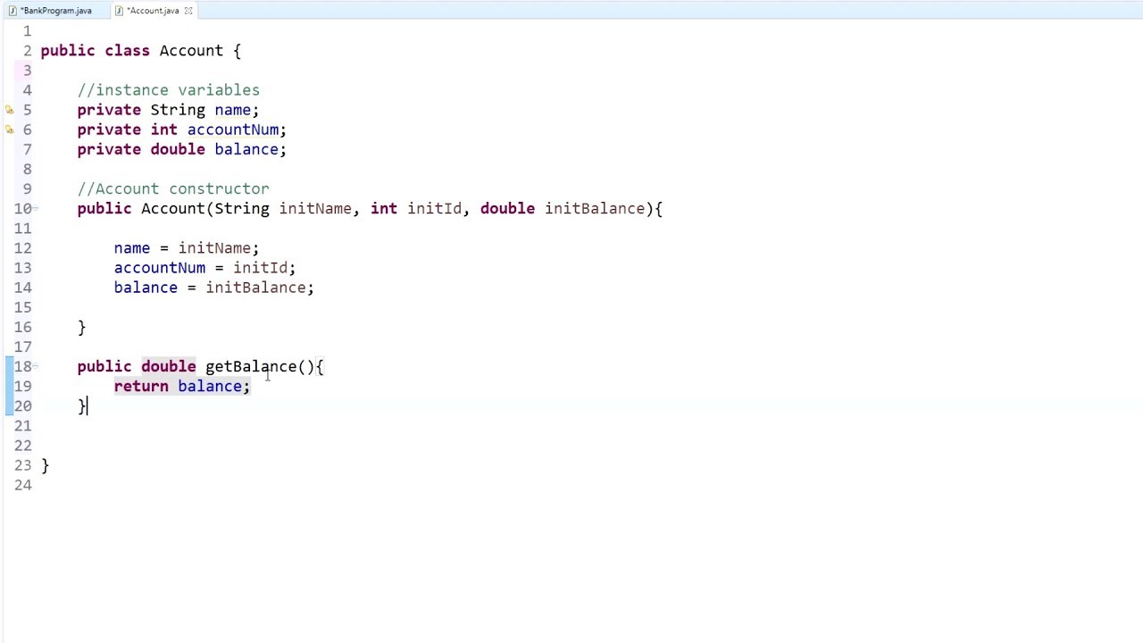 Class In Java With Example Program At Louise Mcmakin Blog