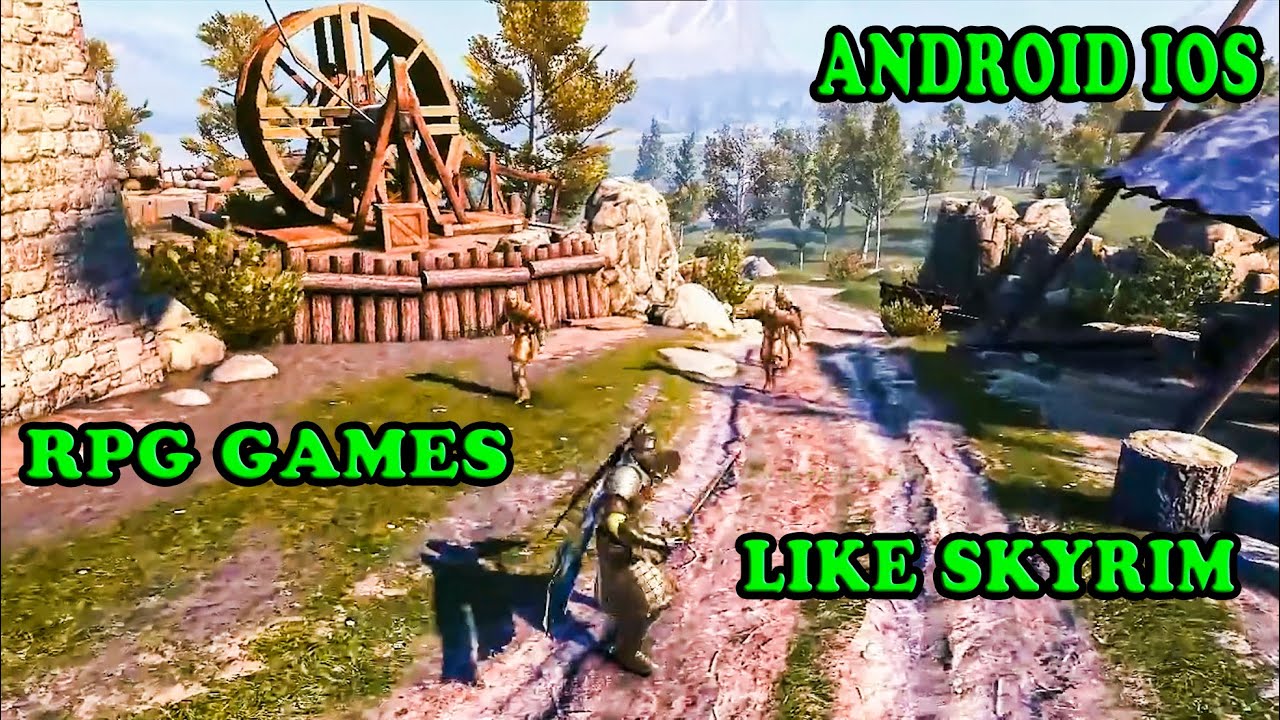 6 Rpg Games Like Skyrim On Android Ios 2 Youtube