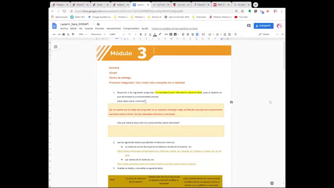 Módulo 3 Semana 4 Proyecto Integrador Una Visión Más Completa De