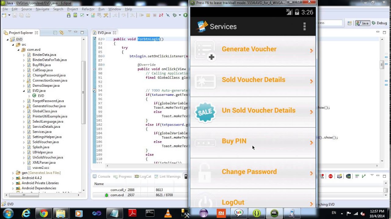 Debug Mode In Android Eclipse Youtube