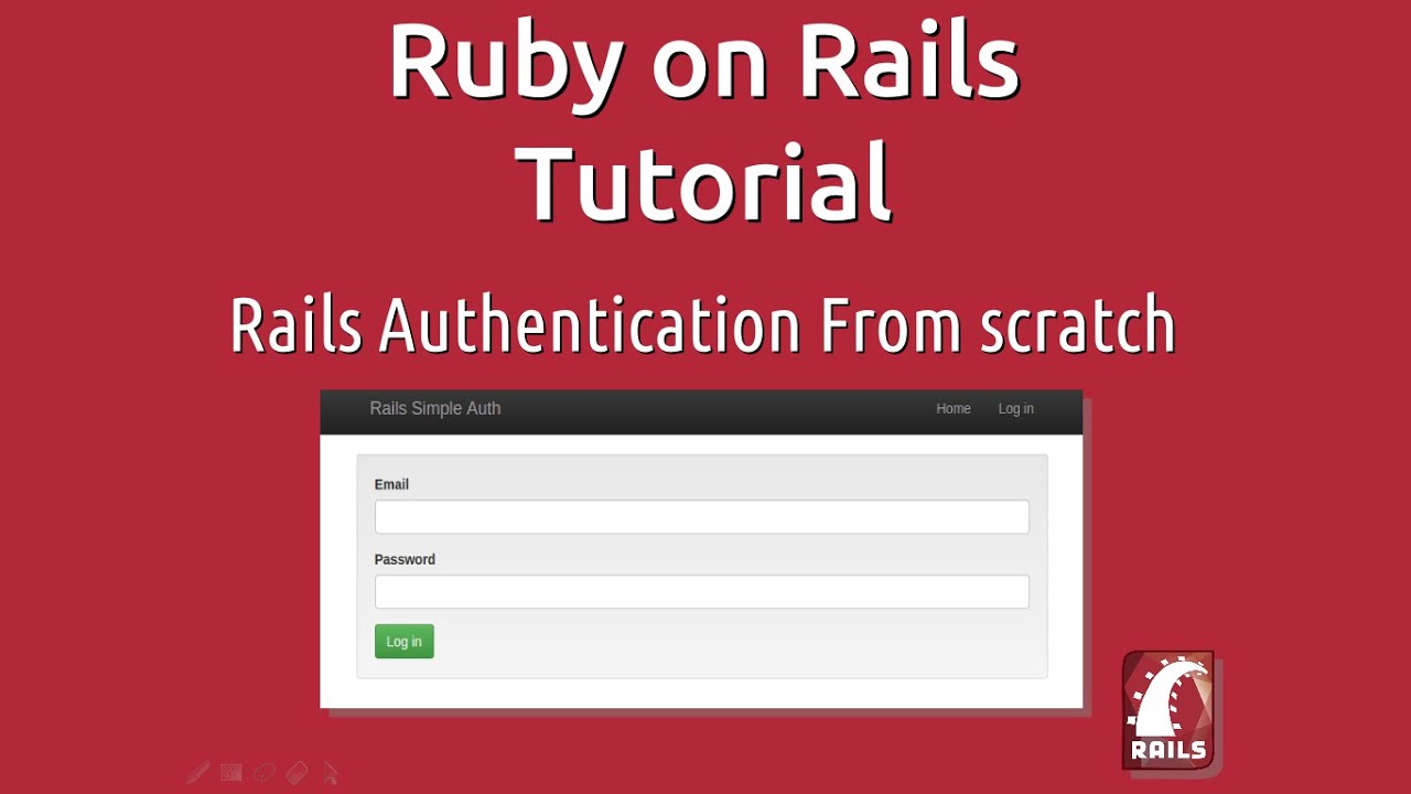 Ruby On Rails 4 2 Tutorial Authentication From Scratch Youtube