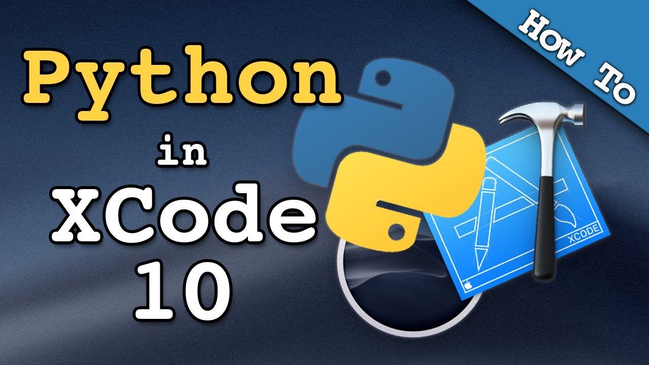 Run Python Code In Xcode 10 2018 Youtube