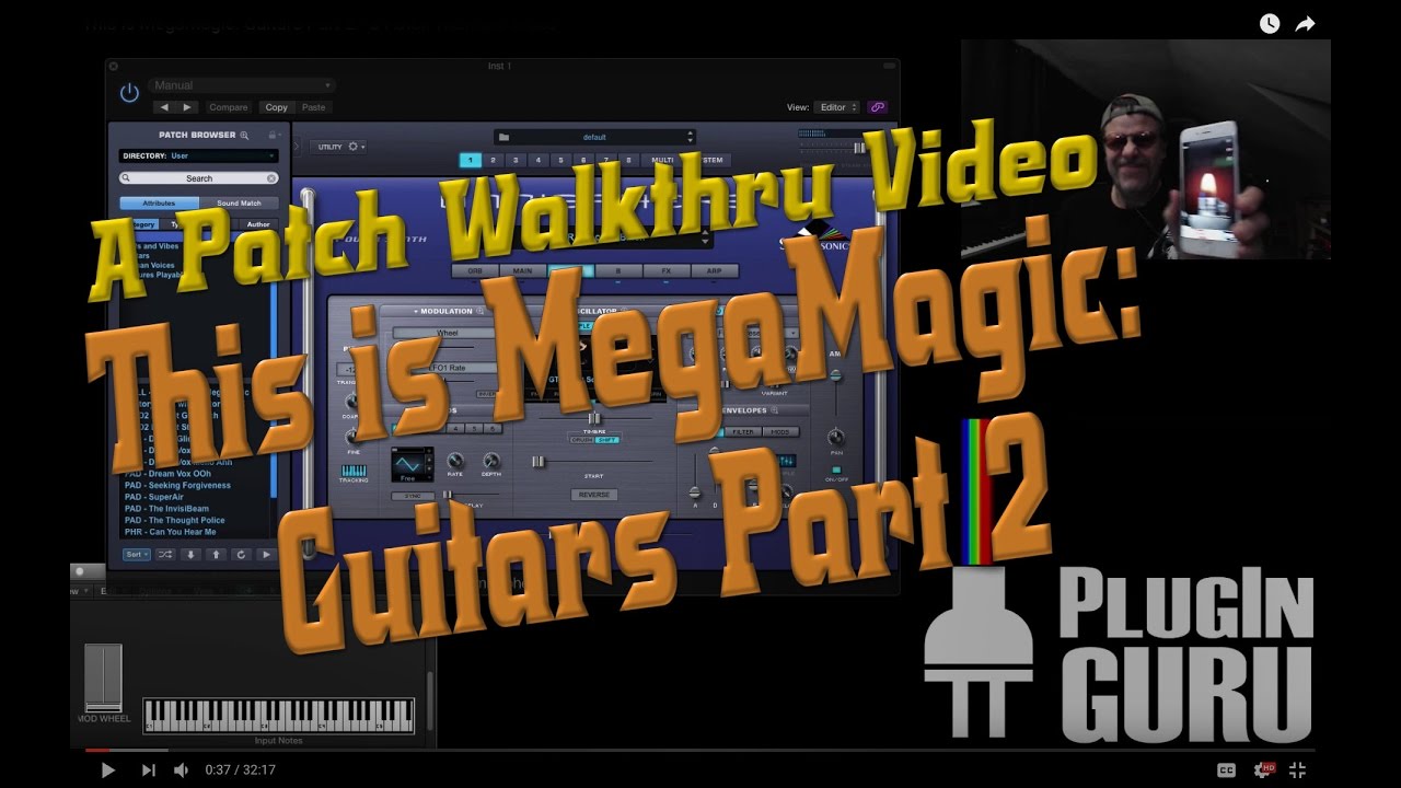 This Is Megamagic Guitars Part 2 A Patch Walkthru Video Youtube