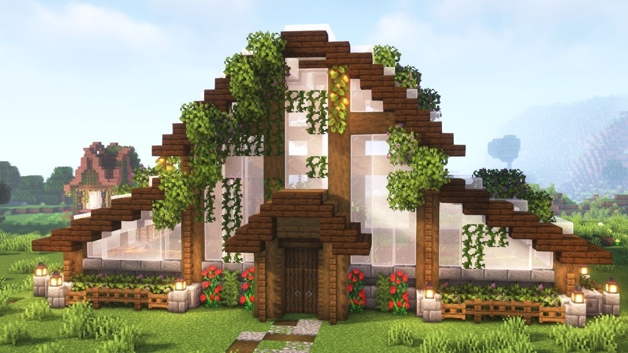 Minecraft Small Greenhouse Staircase Small Greenhouse Tbm