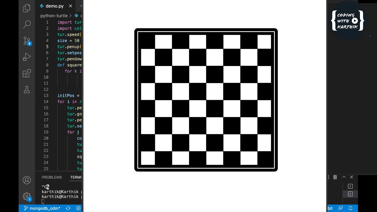 How To Draw Board In Python