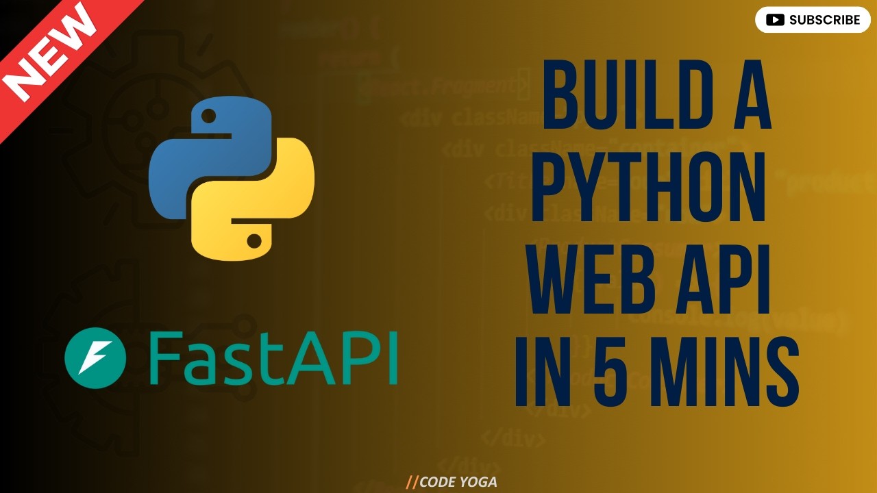 Python Web Api Using Fastapi Youtube