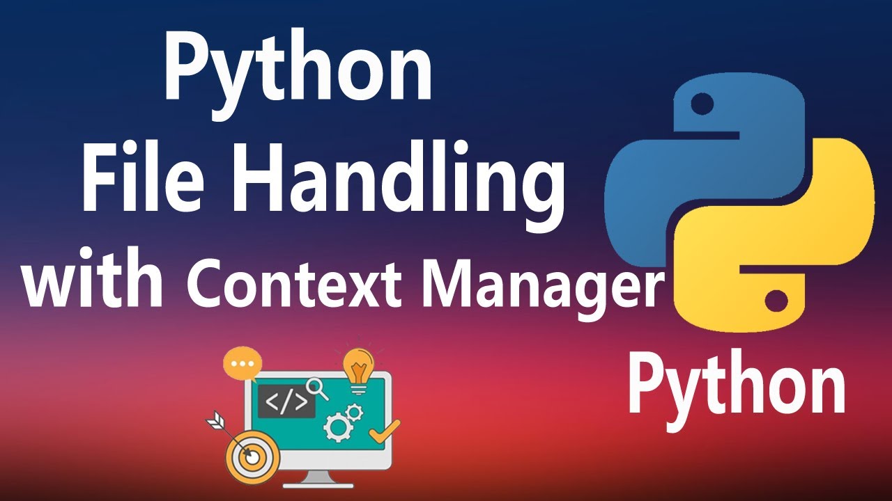 22 File Handling In Python Youtube