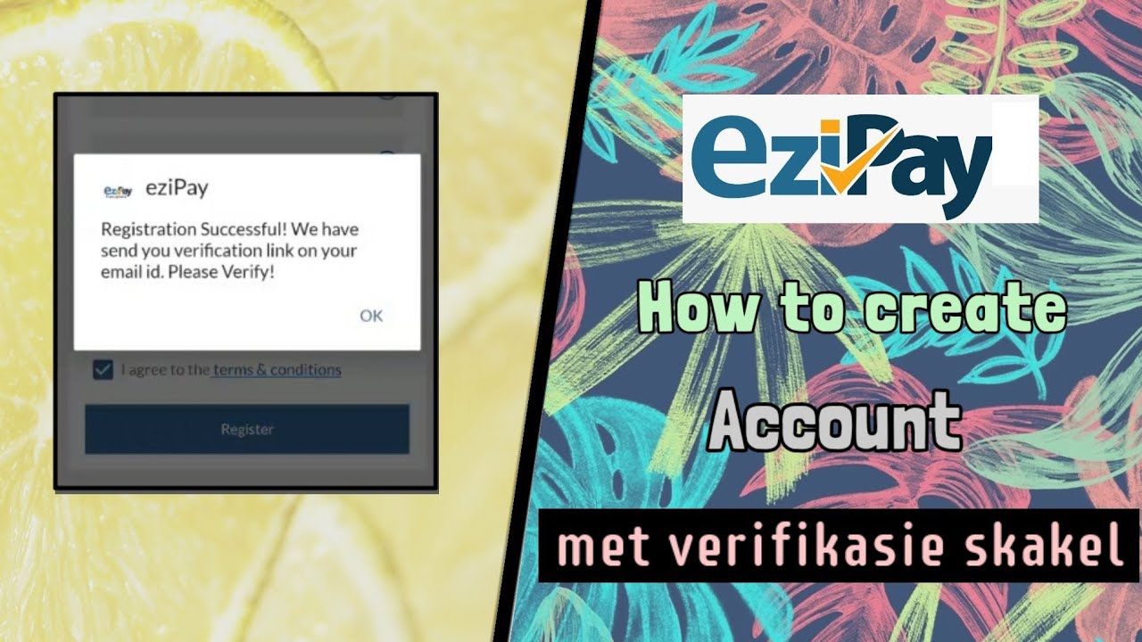 Ezipay邃 Global Wallet Create Account Full Registration Easy