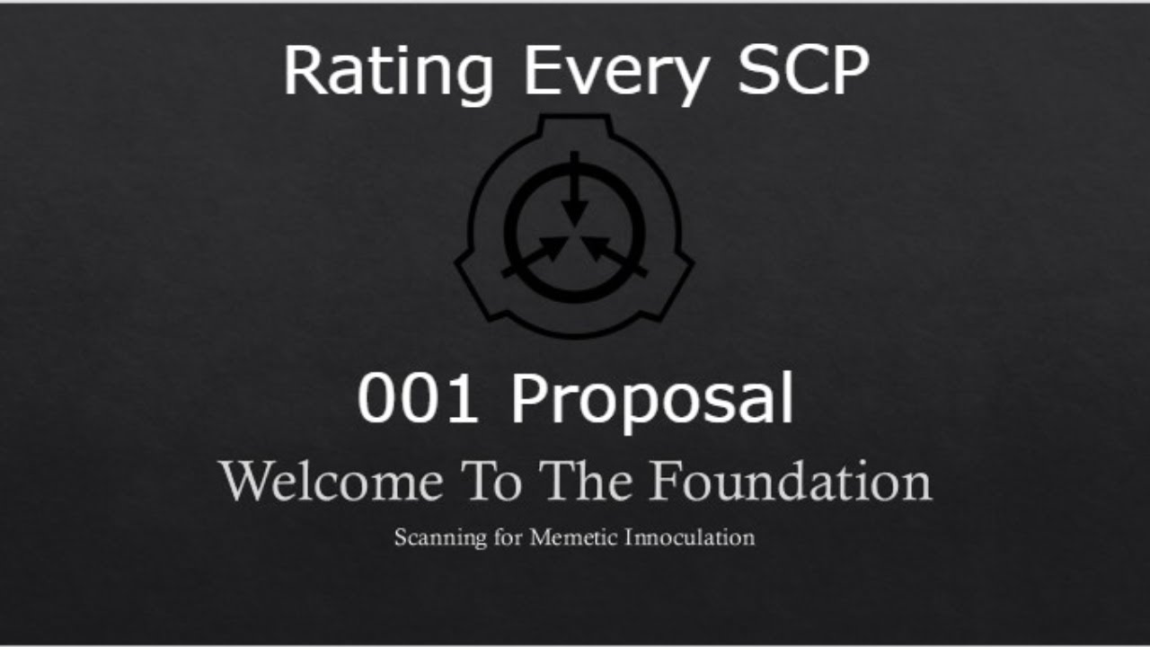 Every Scp 001 Proposal Explained Youtube
