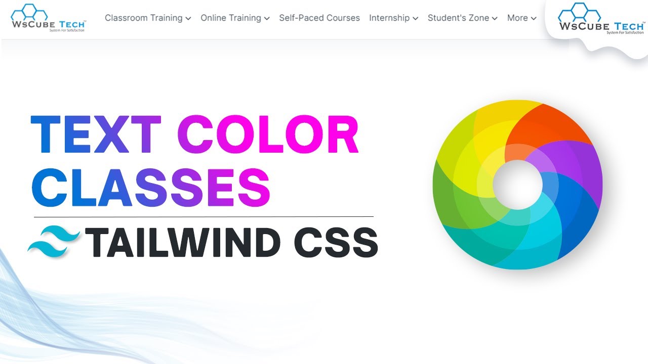 Tailwind Css Classes Working With Text Colors In Tailwind Css Youtube