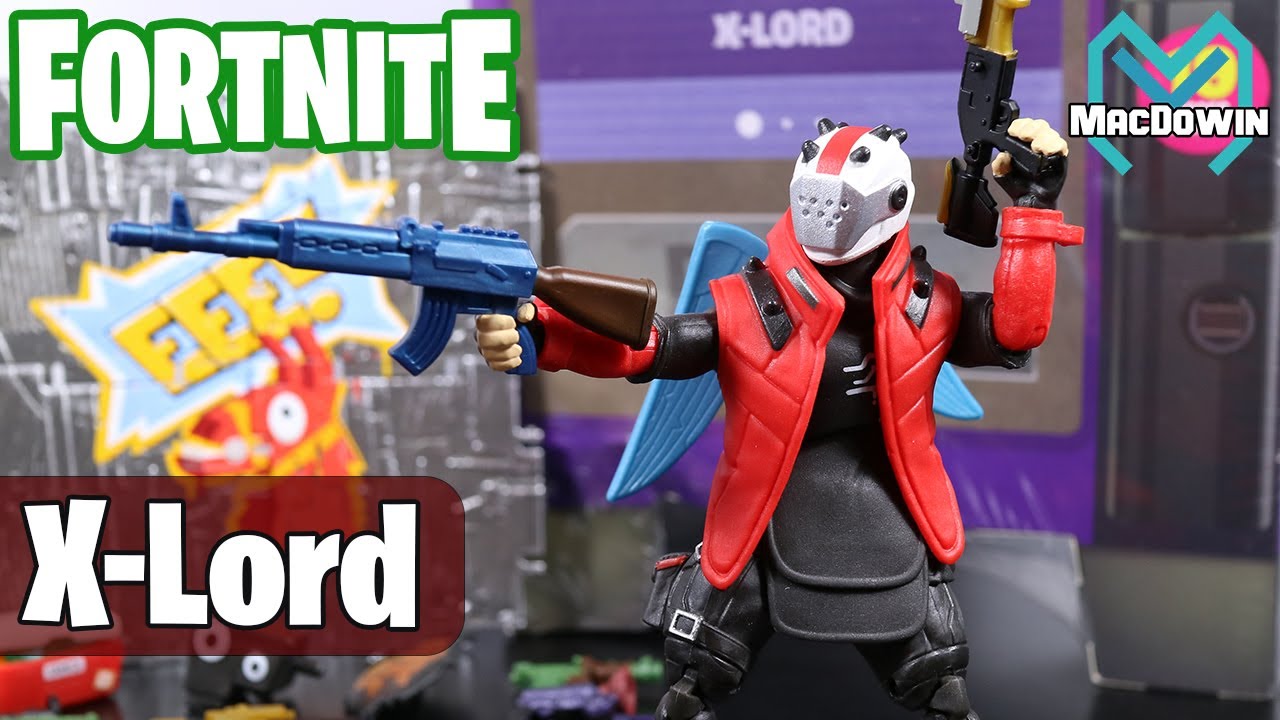 New X Lord 2020 4 Inch Action Figure Review Fortnite From