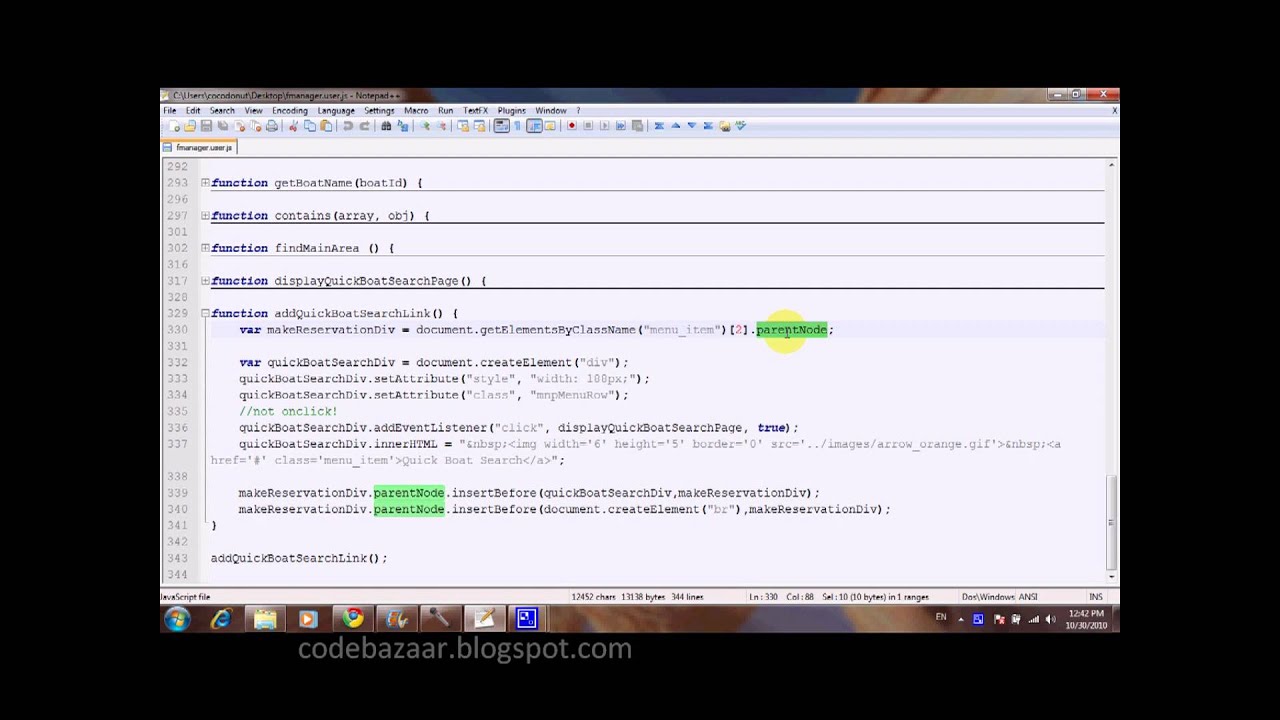 Greasemonkey Userscript Development Video Tutorial Youtube