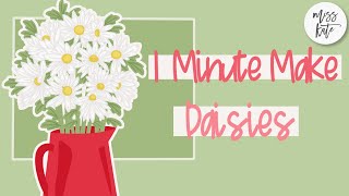 One Minute Make Zebra With Gracie How To Assemble Diy Tutorial With Svg