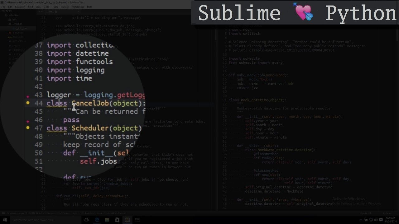 How To Setup Sublime Text For Python Development Youtube
