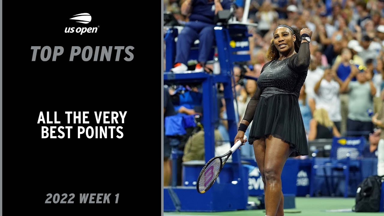 All The Top Points From Week 1 2022 Us Open Youtube