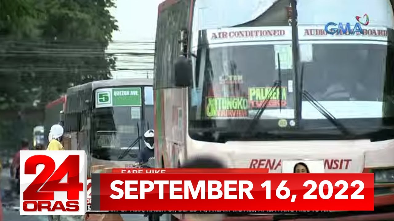 24 Oras Express September 16 2022 Hd Youtube