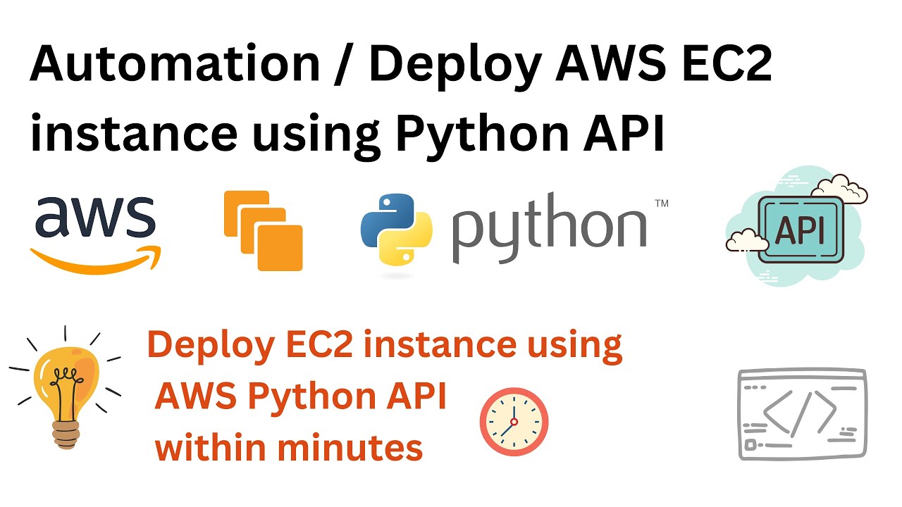 Automation Deploy Aws Ec2 Instance Using Python Api Youtube