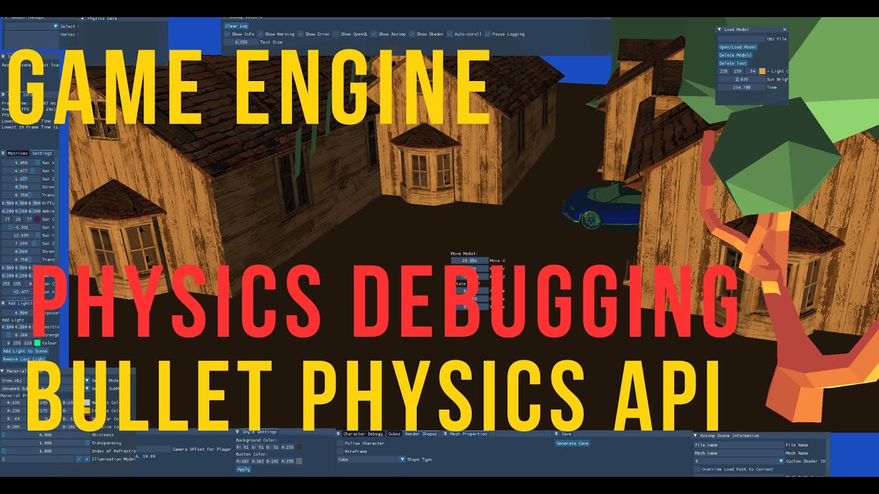 Game Engine Physics Debugging C Mmo Game Development C Coding