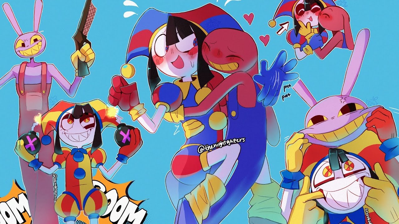 Pomni And Jax Love Their Evil Selves The Amazing Digital Circus