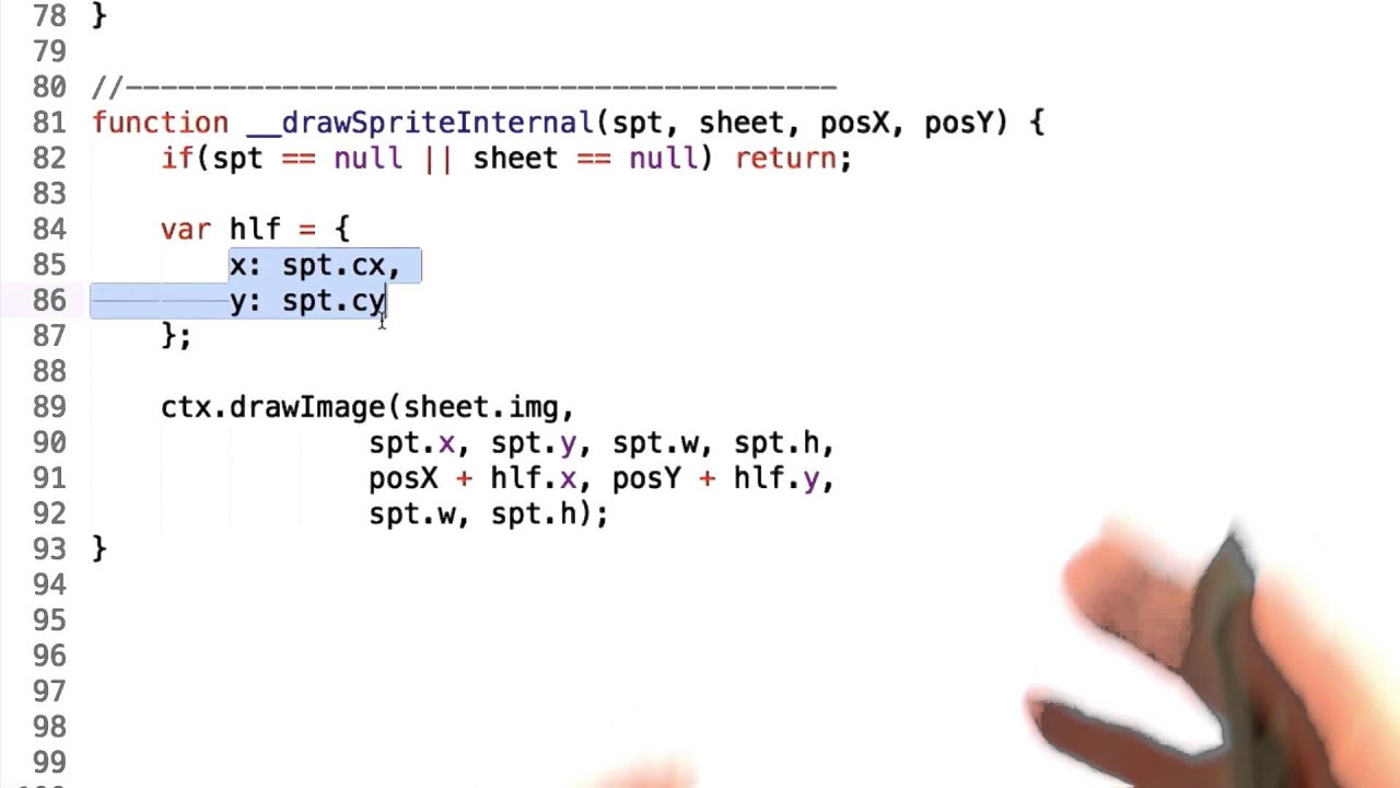 Rendering Texturepacker Output Html5 Game Development Youtube