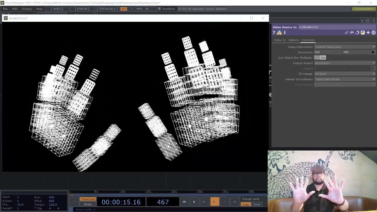 Mediapipe With Touchdesigner And Depth Camera Youtube