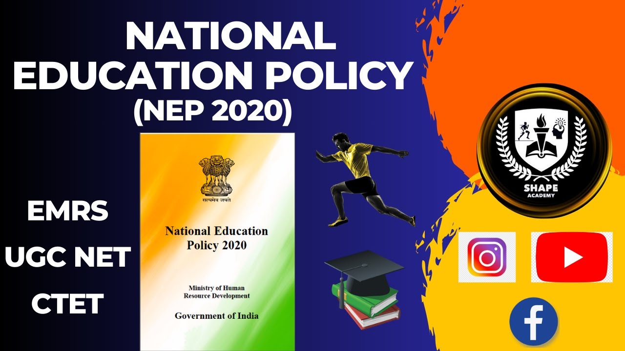National Education Policy Nep 2020 Youtube