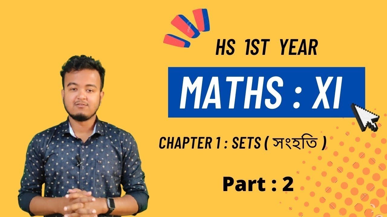 Class 11 Maths Chapter 1 Sets Part 2 Youtube