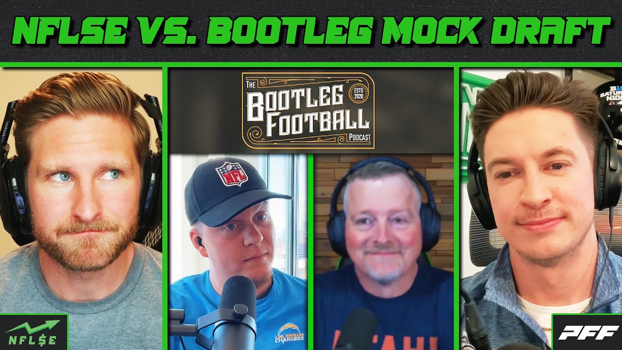 Collab Mock Draft Nflse Vs Bootleg Football Brett Kollman Ej