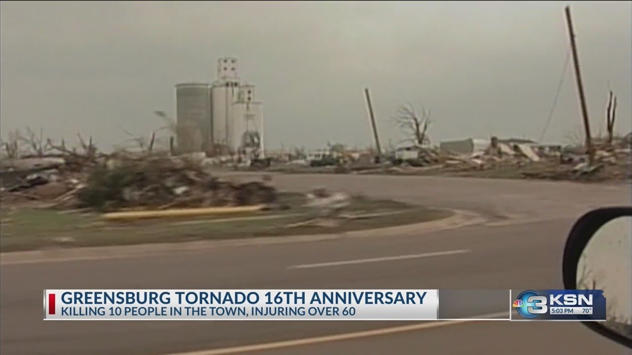 16th Anniversary Of The Deadly Greensburg Tornado Youtube